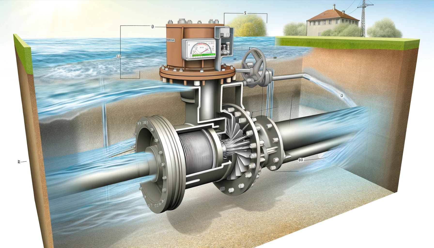 Contador Woltman de agua: características y cómo funciona