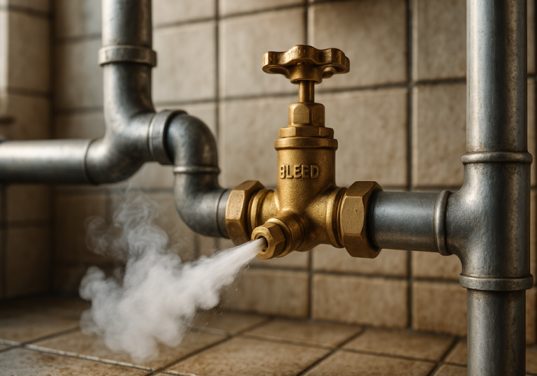 Válvula de purga: clave en sistemas de presión